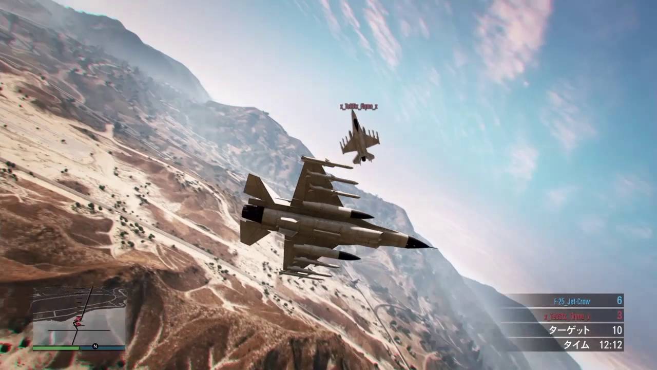 F-25_Jet-Crow x_Te3Stx_Flqme_x (Friendly Dogfigt) - YouTube