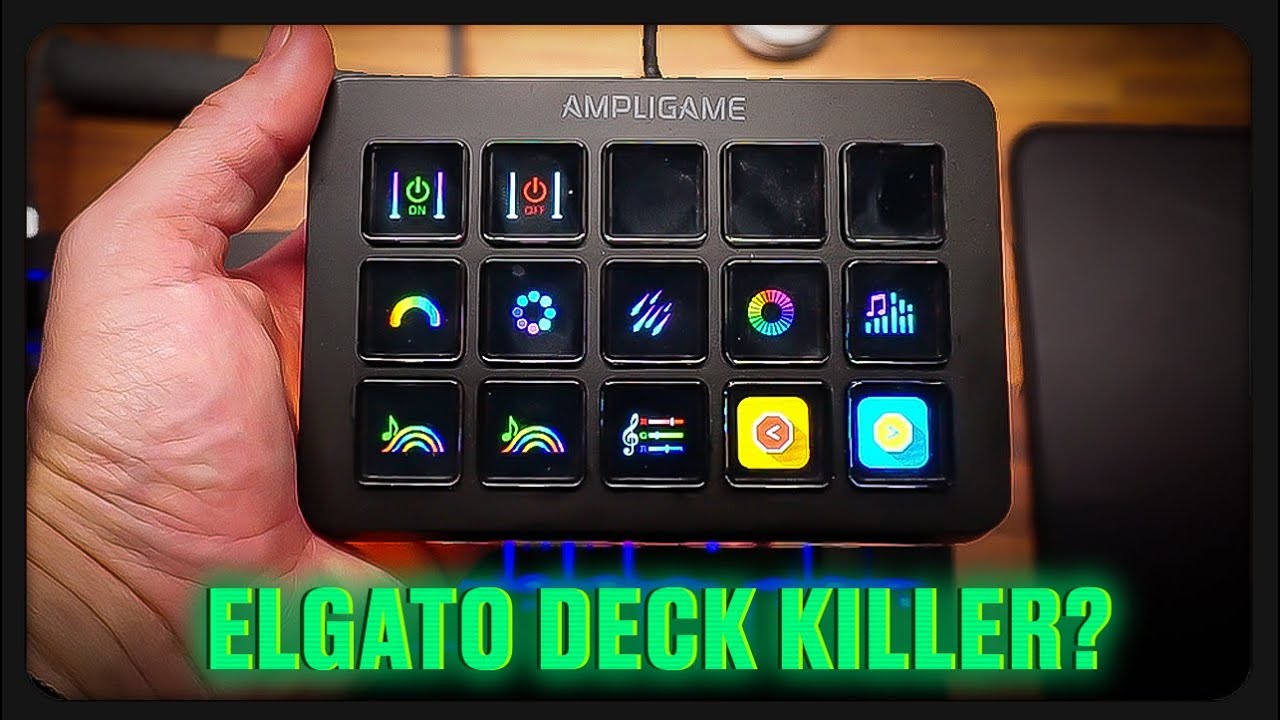 Can This $80 Stream Deck Kill Elgato? | Fifine Ampligame D6 - YouTube