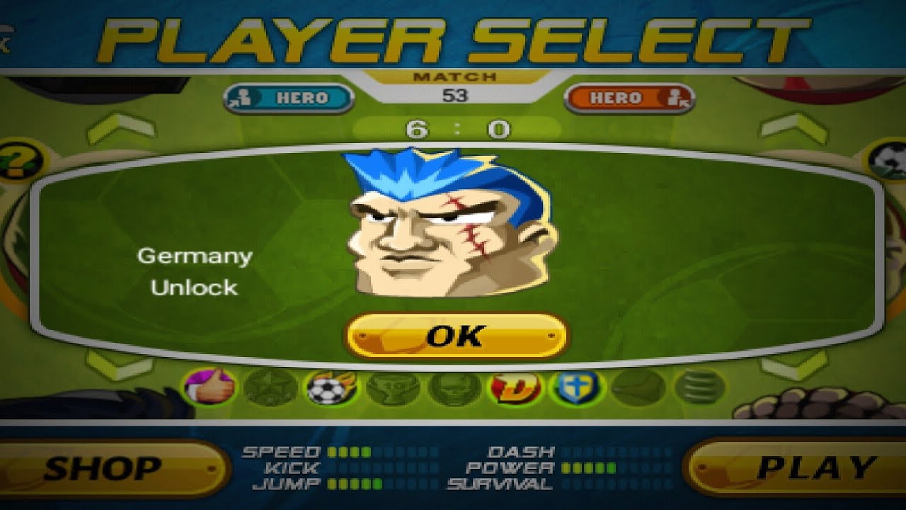 How to unlock Germany Head Soccer - YouTube