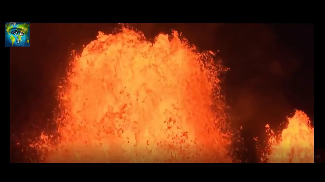Kilauea Volcano: Fissure 8 At Night. - YouTube