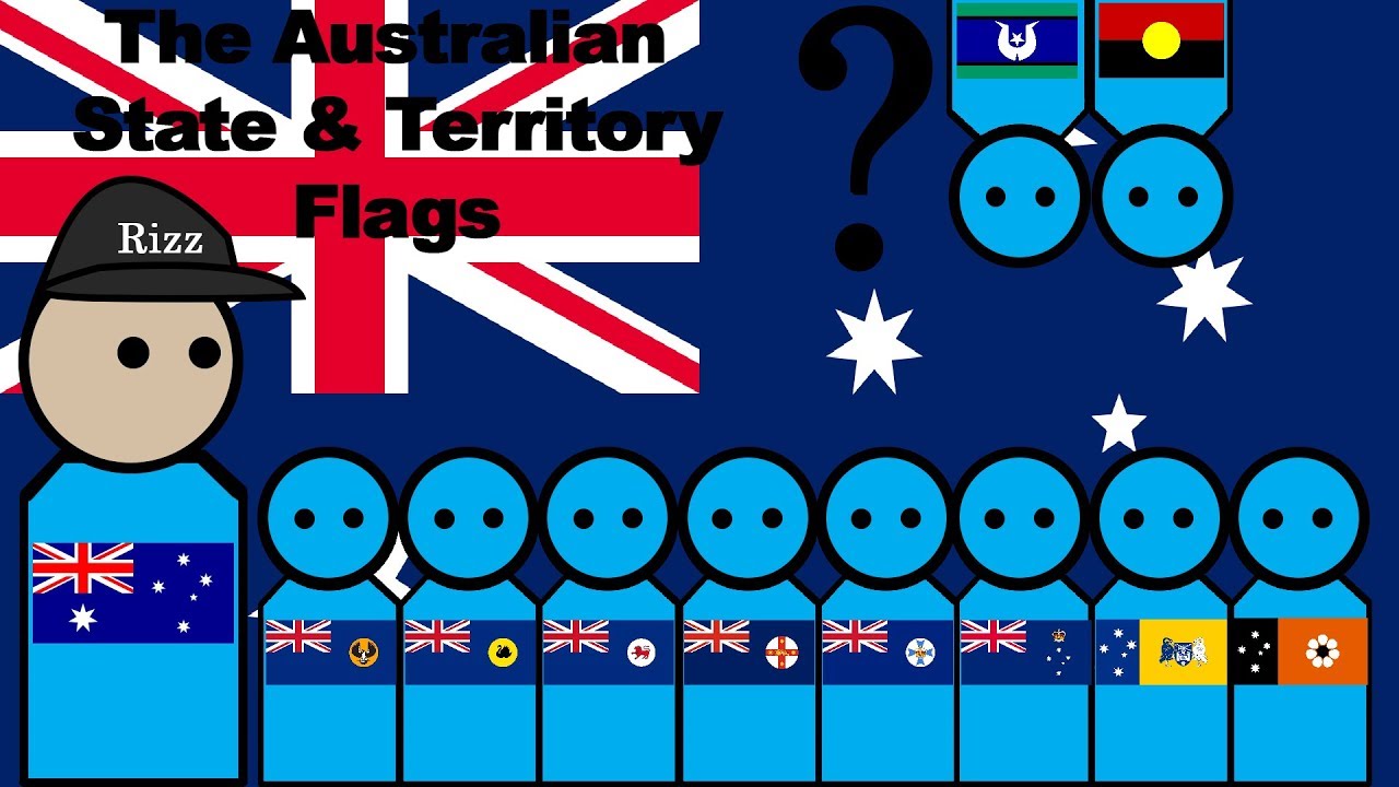 Australian State & Territory Flags - YouTube