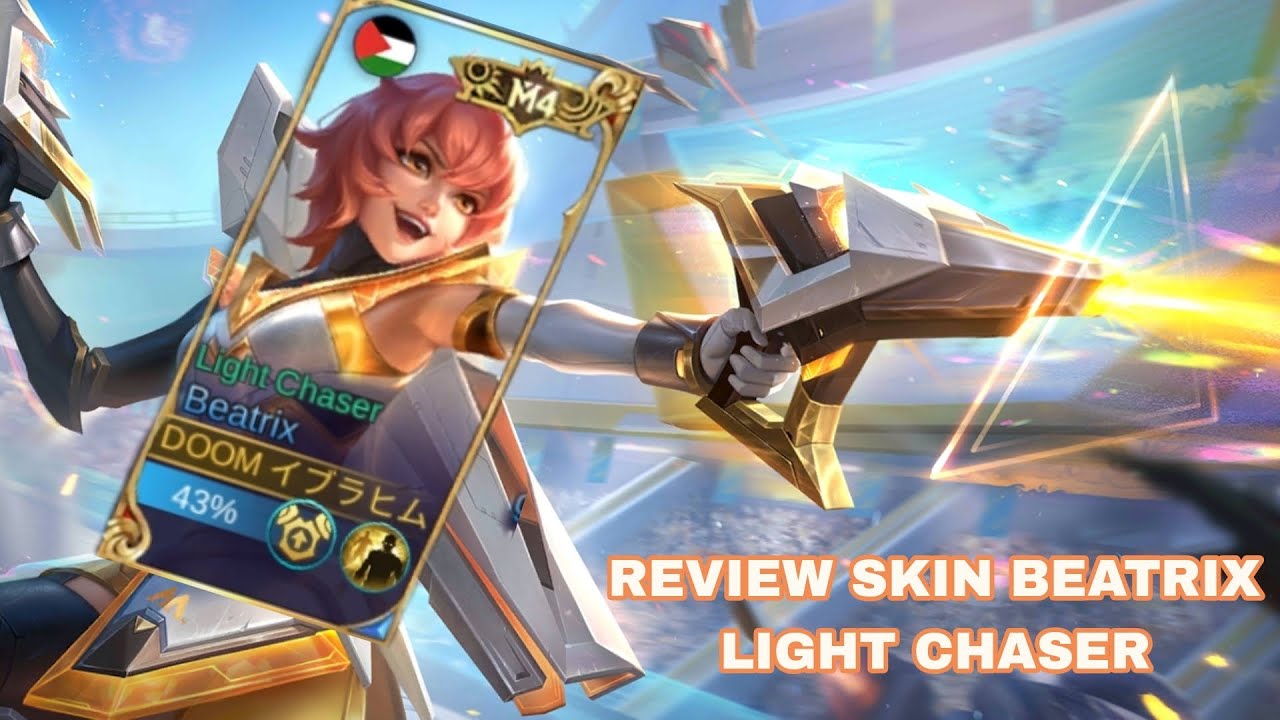 Review skin Beatrix M4 Light Chaser - YouTube