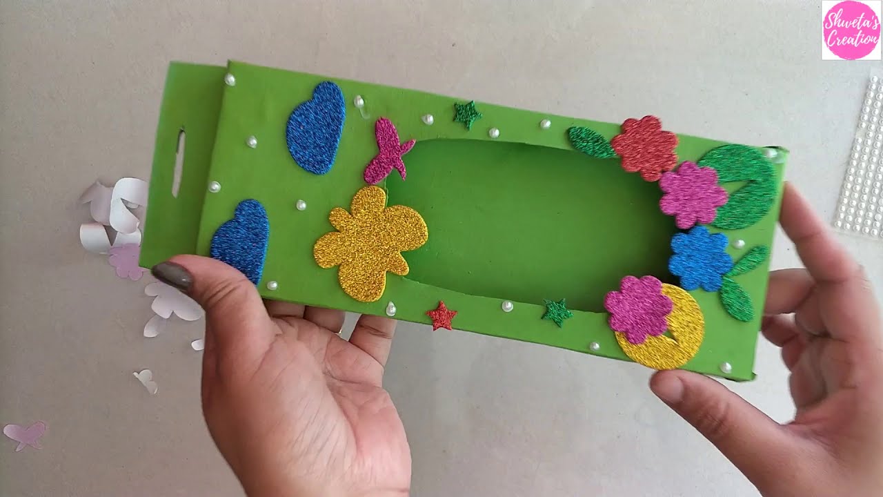 Empty Box Reuse | Empty Craft Box Ideas | Waste Material Craft Idea ...