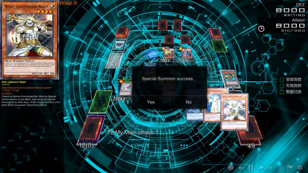 Yugioh on ygopro 2 - YouTube