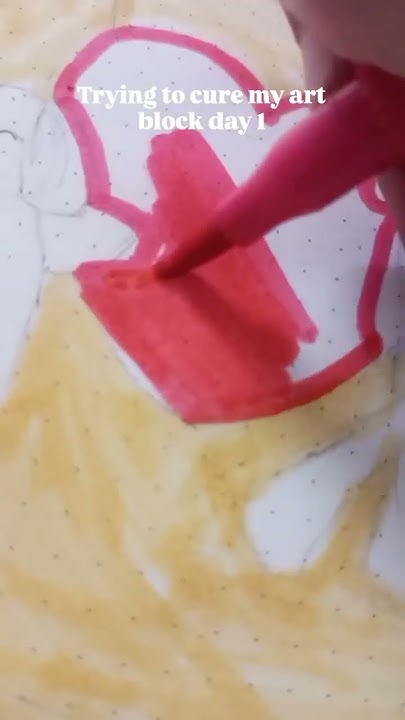 trying to cure my art block day 1! *wait for it* #pineshew #art #aesthetic #fypviralシ - YouTube