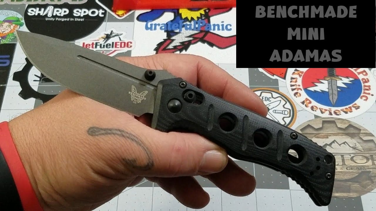 Benchmade Mini Adamas 273GY-1 - YouTube