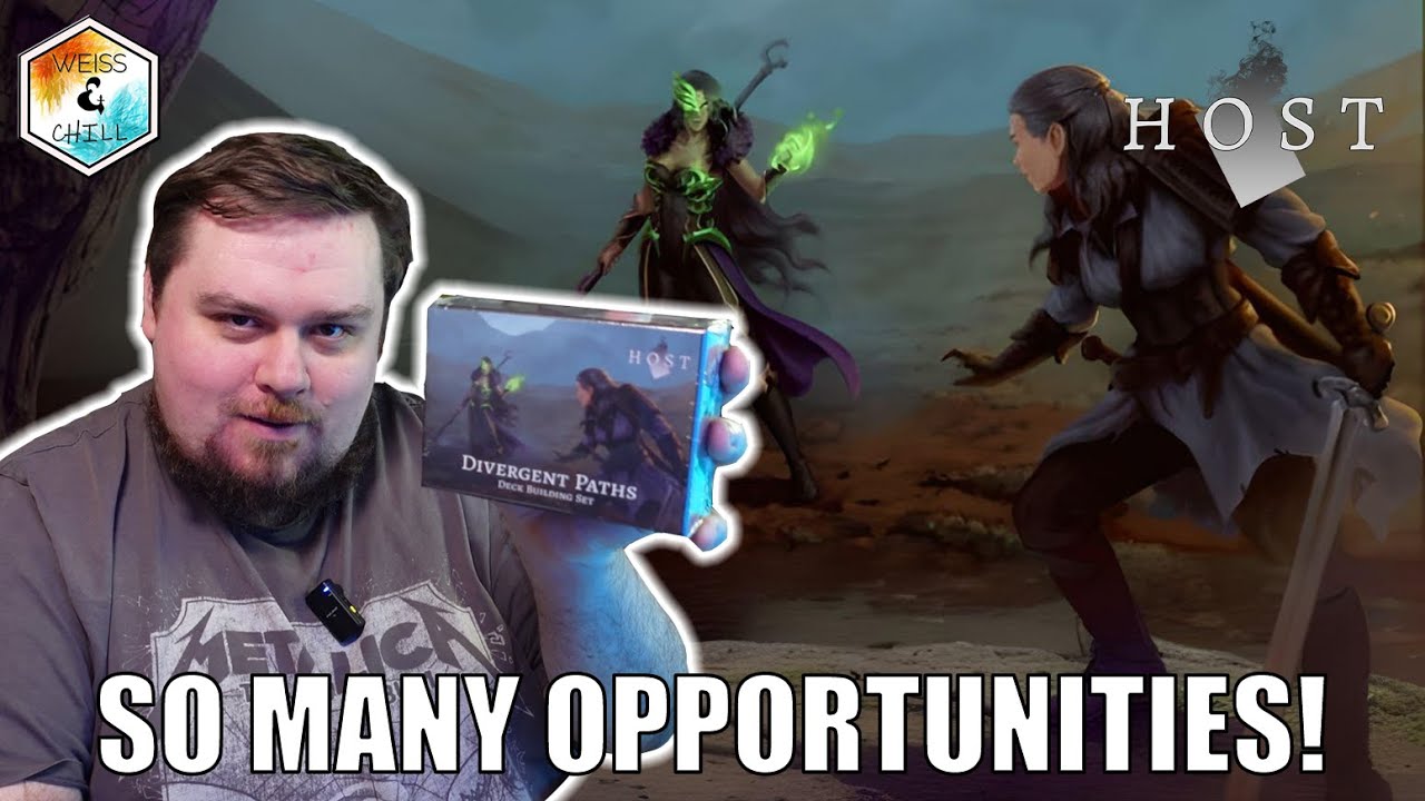 TIME TO GET BUILDING! HOST WCG Product Reveal: Divergent Paths Deck ...