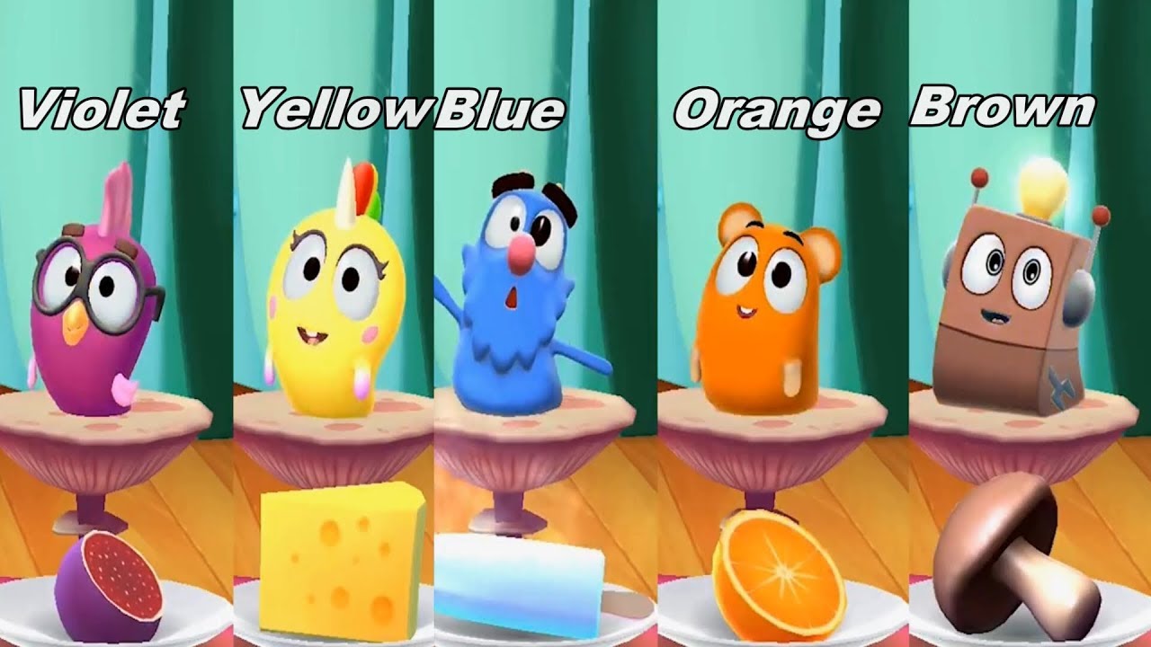 My Talking Tom 2 Kids Learn Colors With All 5 Pets 2020 - YouTube