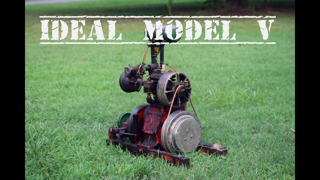 Motor Monday #3- Ideal Model V Upright Engine - YouTube