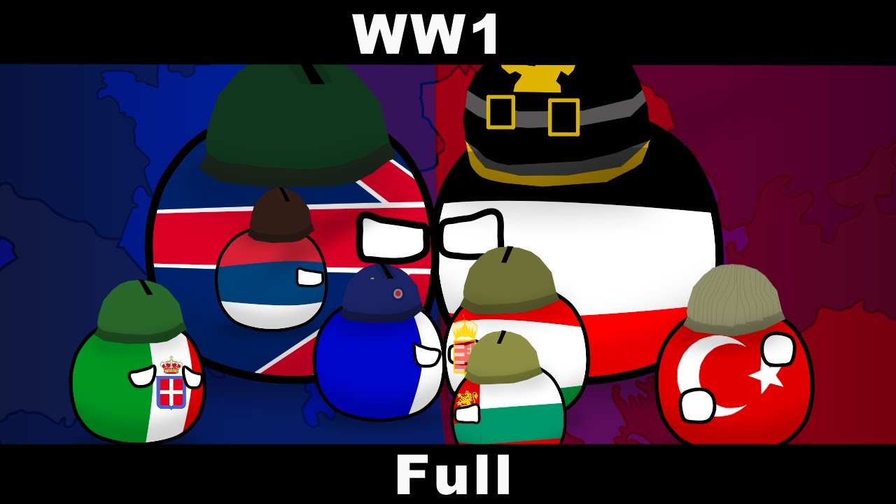 COUNTRYBALLS: WW1- Animation - YouTube