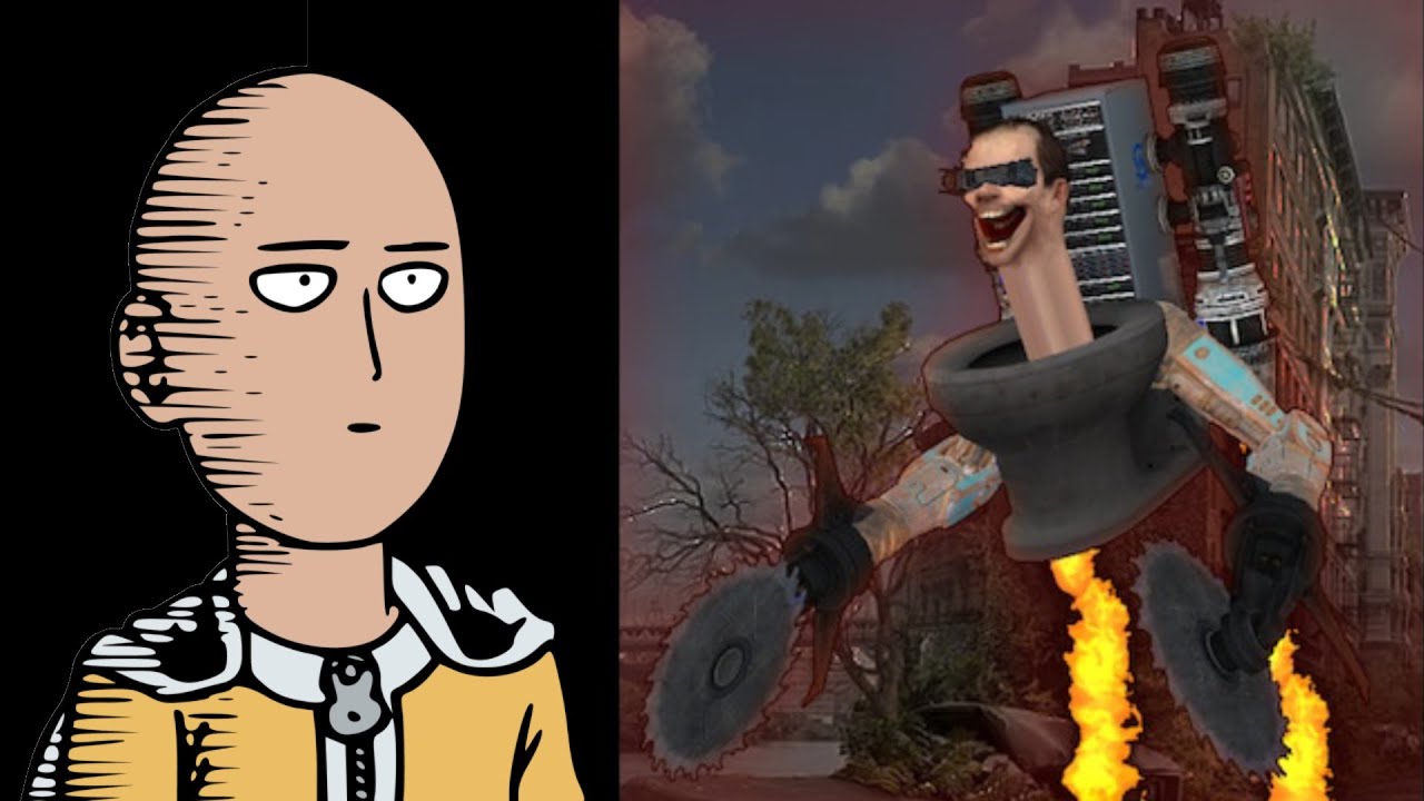 Saitama Meets Skibidi Toilet Butcher - YouTube