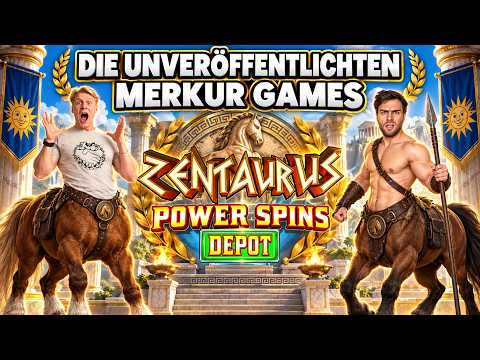 Wir testen die unveröffentlichten Merkur Games !