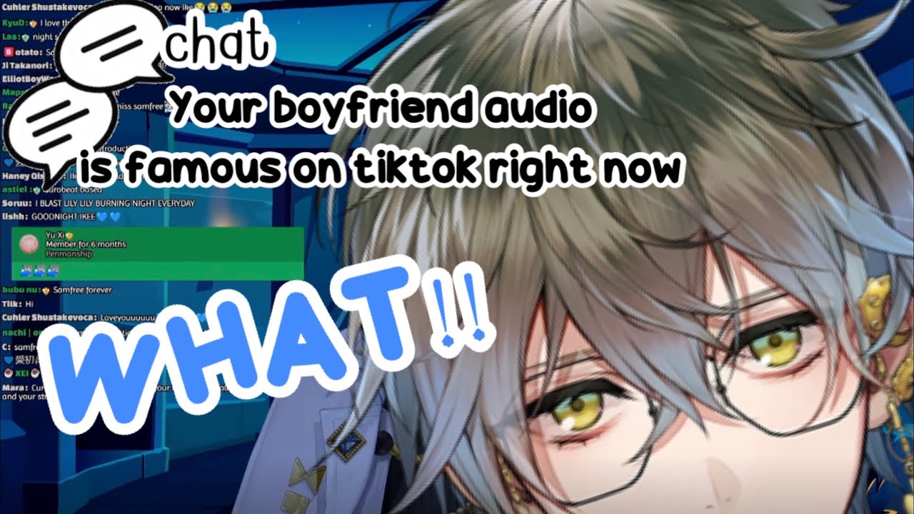 Ike Your boyfriend audio is famous on tiktok right now [ NijisanjiEN ...