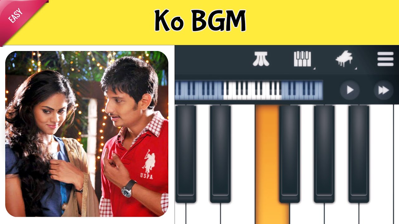 Ko BGM Piano Notes | Harris Jeyaraj | Beginner Keyboard Tutorial - YouTube
