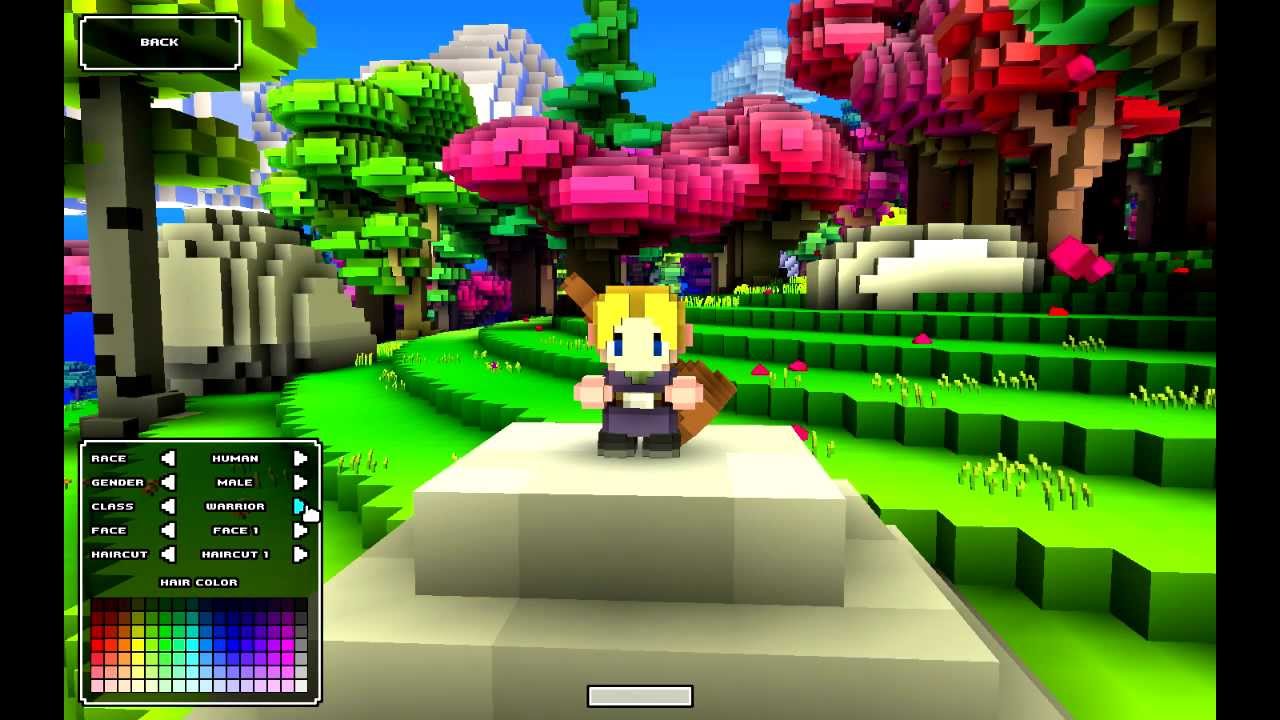 Cube World Character Coustomization and Map Creation - YouTube