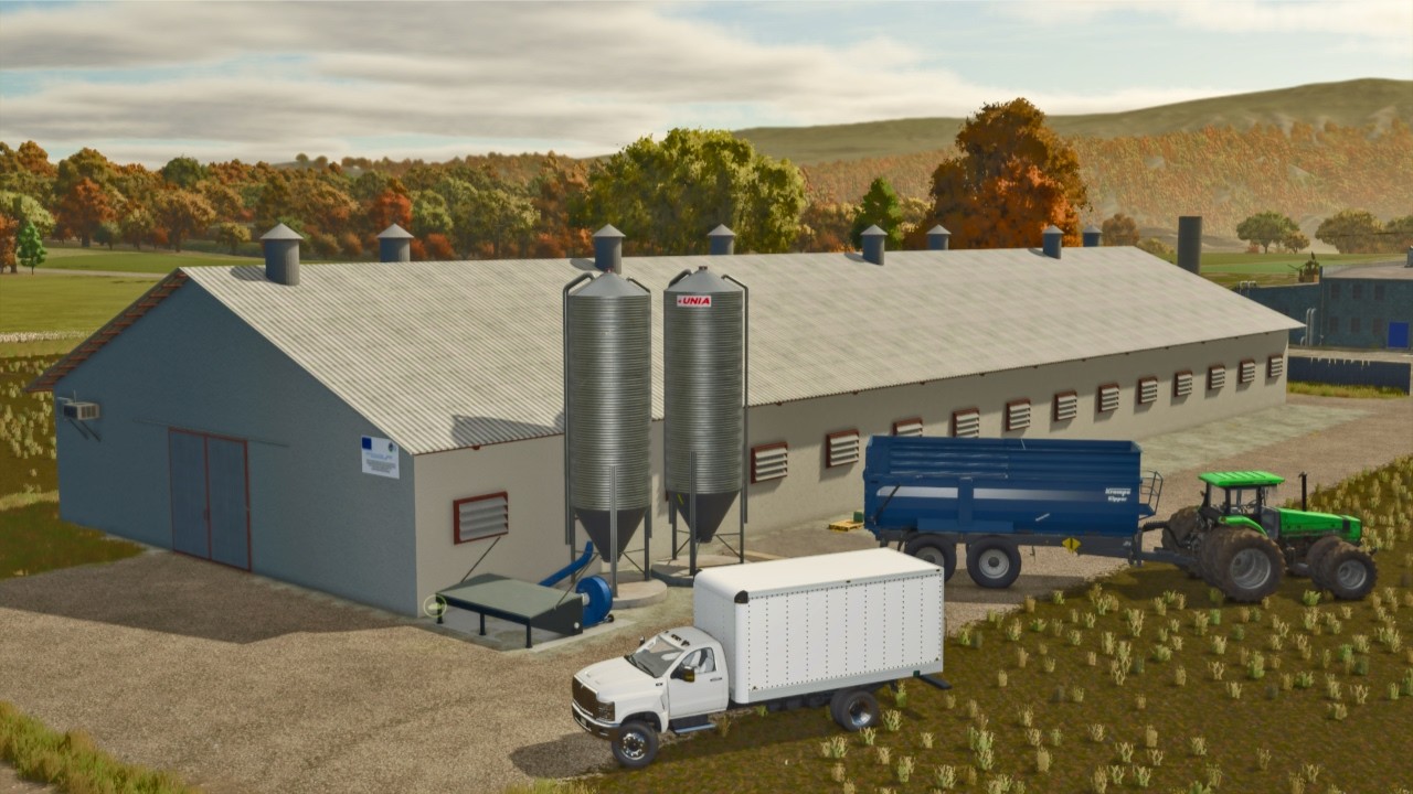 Building a Chicken Empire from Scratch in Farming Simulator 25! - YouTube