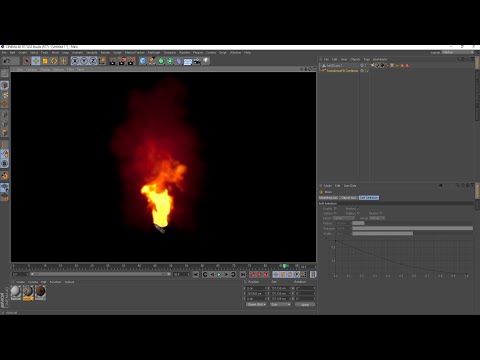Create Simple Fire in Cinema 4D – Beginner-Friendly Tutorial