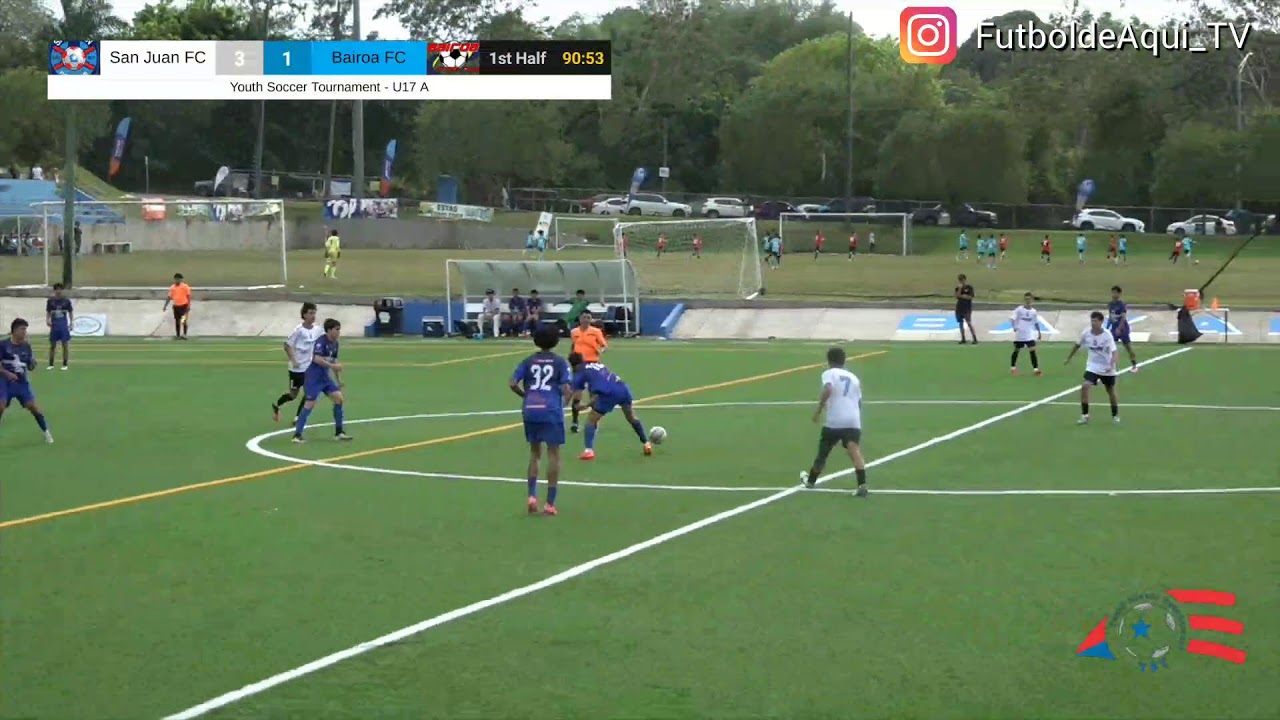 San Juan FC vs Bairoa FC - U17A Youth Soccer Tournament - YouTube