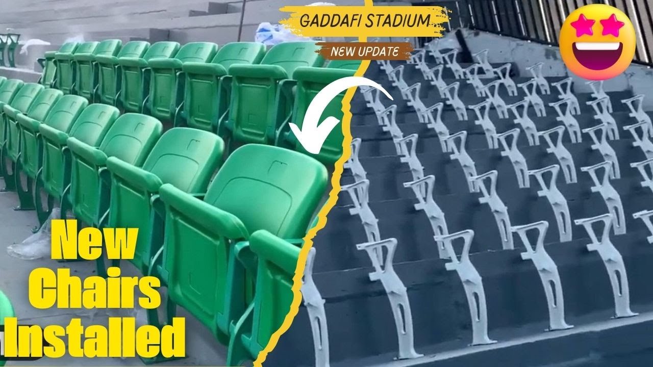 Breaking 🛑 Gaddafi Stadium's Stunning Transformation New Chairs ...