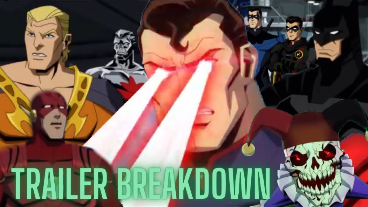 Injustice Animated Movie Official Trailer Breakdown - Justice League ...