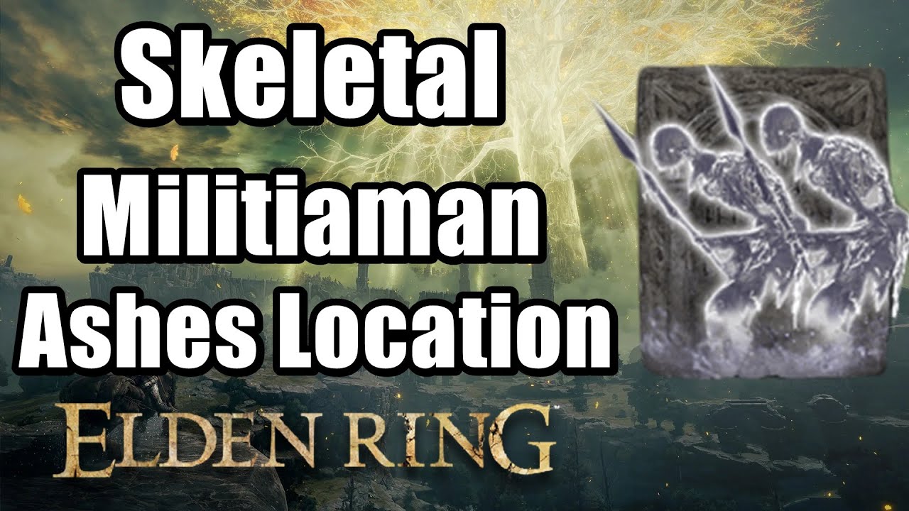 Elden Ring Skeletal Militiaman Ashes Location (Dual Katana Build) - YouTube