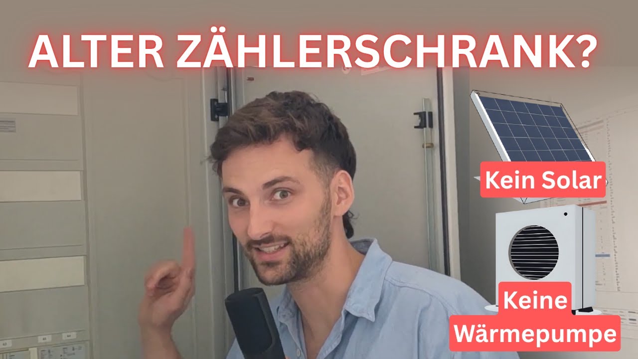 Wärmepumpe und Solaranlage: Dein Zählerschrank entscheidet was möglich ist - YouTube