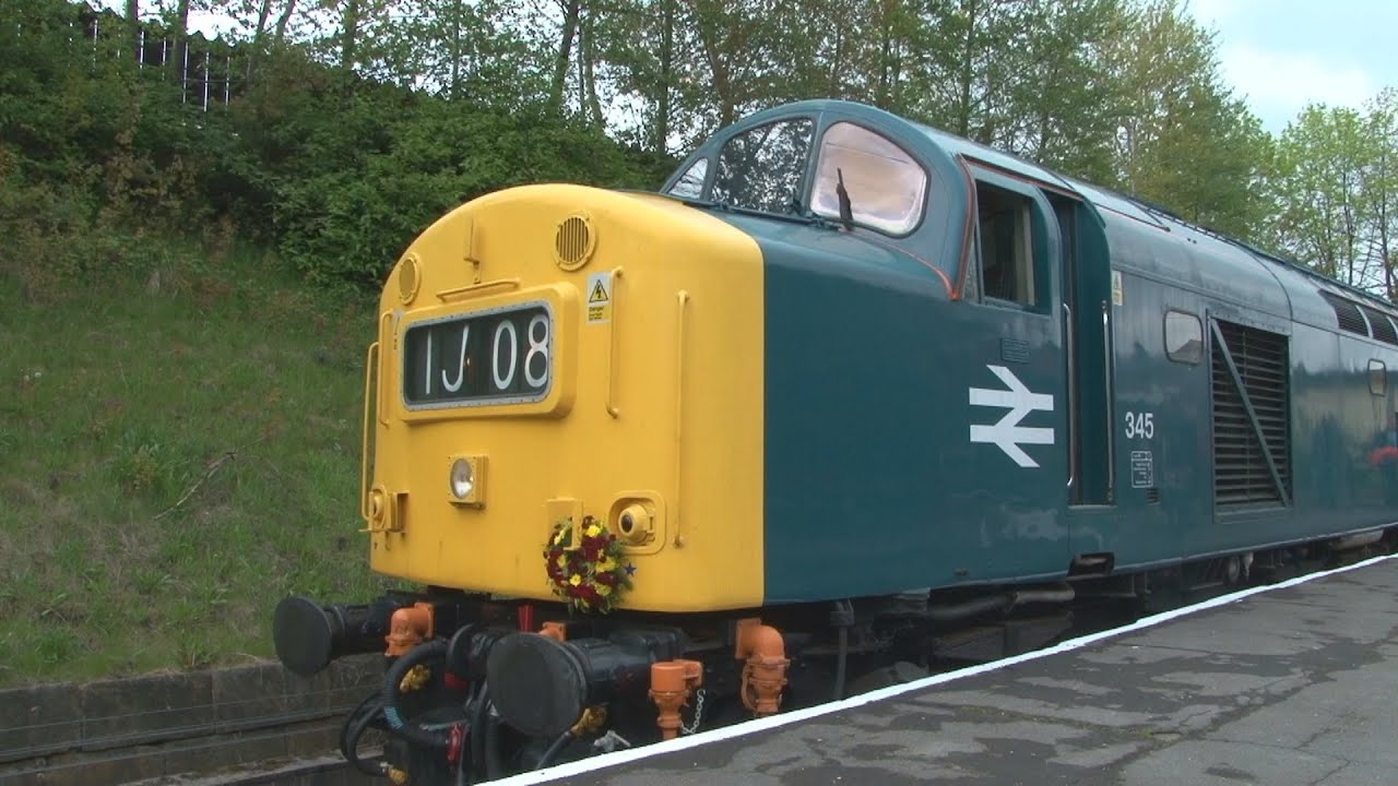 A Ride With ClASS 40-345 ELR 9/5/15 part 2 (With cab cam) LOCO TV UK ...