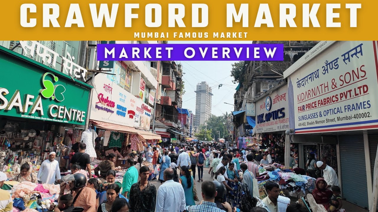 Exploring Mumbai’s Iconic Markets | Croft Market, Zaveri Market & CST ...