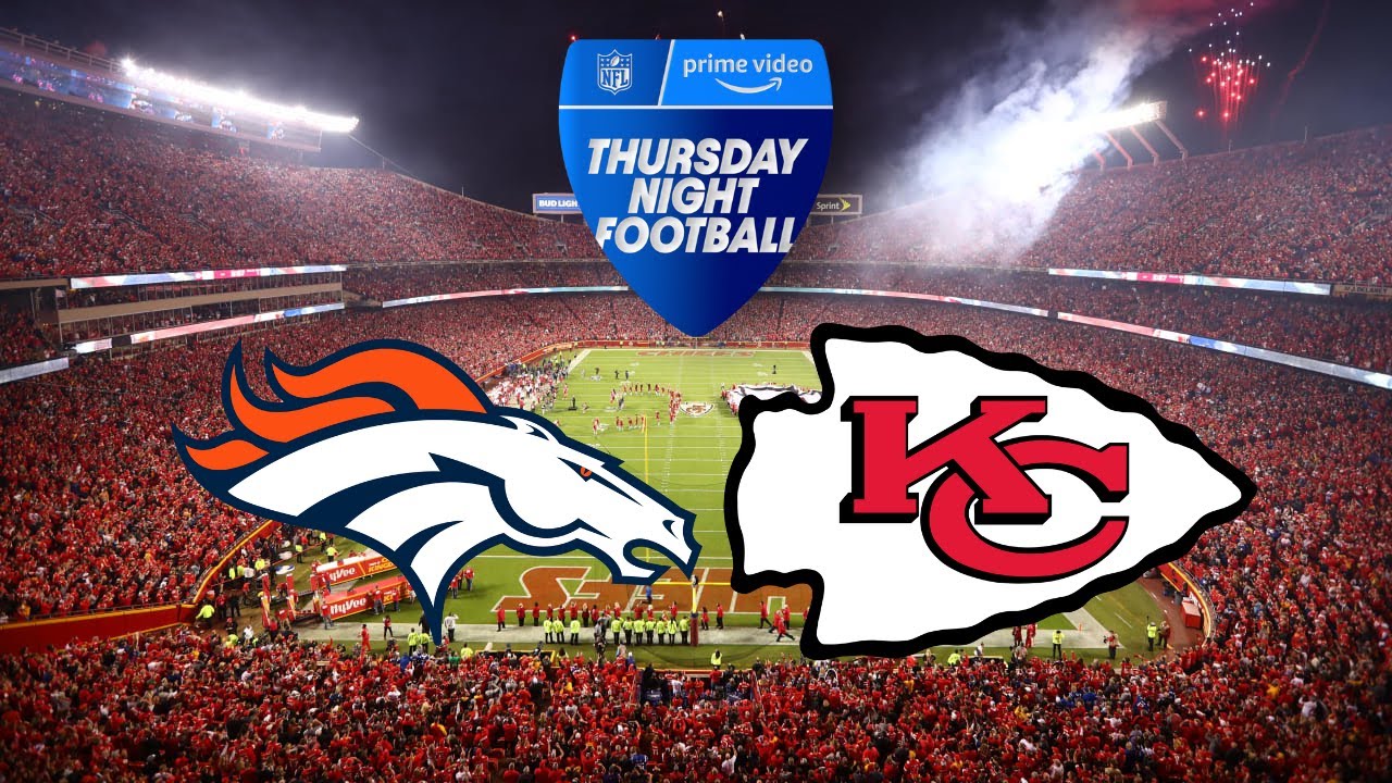 Broncos @ Chiefs TNF LIVE REACTION & COMMENTARY #nfl #tnf #broncos # ...