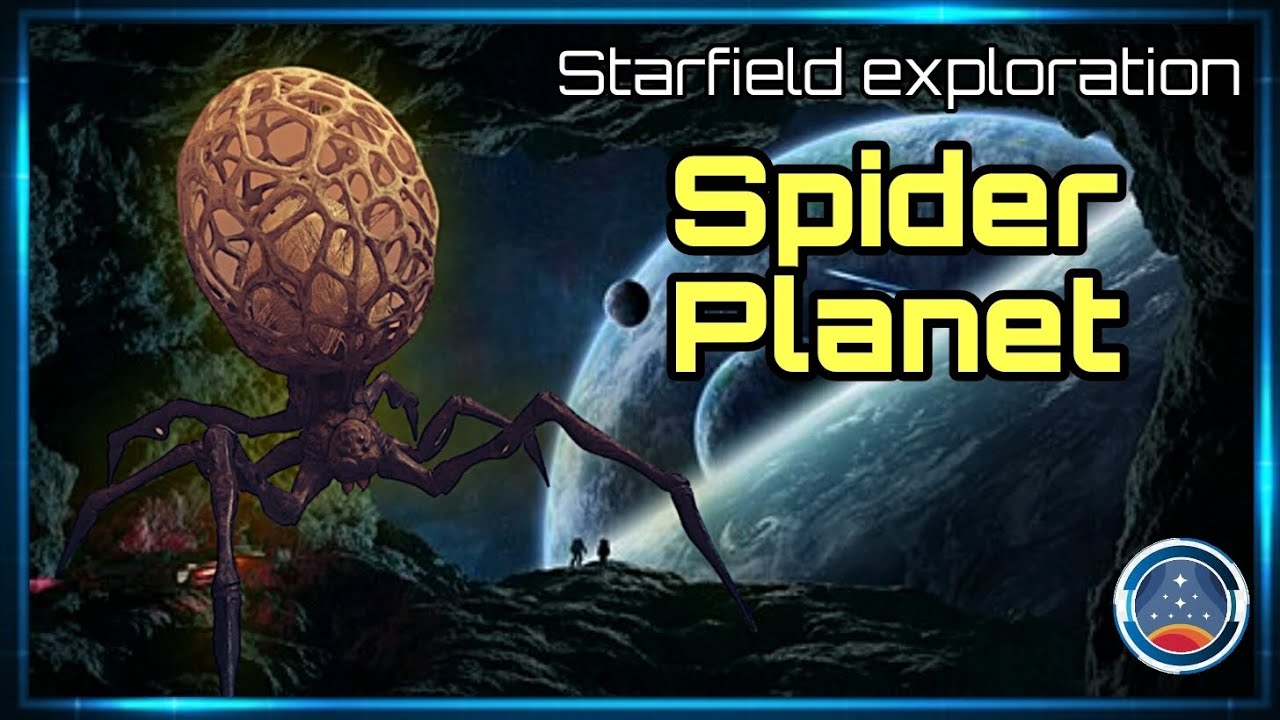 Arachnophobia in starfield, Spider planet found - YouTube