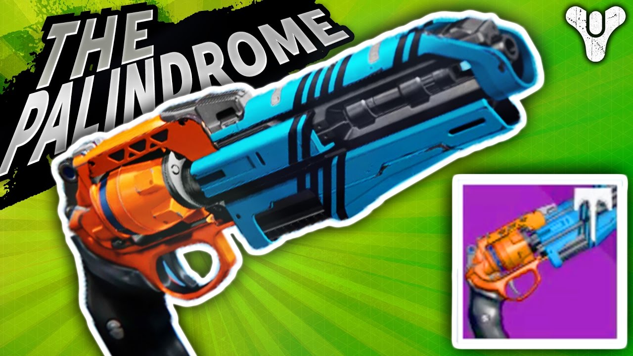My KILLER Roll - The Palindrome Hand Cannon | Destiny (Rise of Iron ...