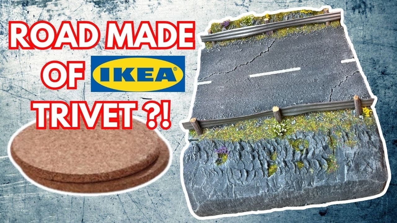 How To Make Realistics Roads And Guardrails For Diorama & Warhammer ...