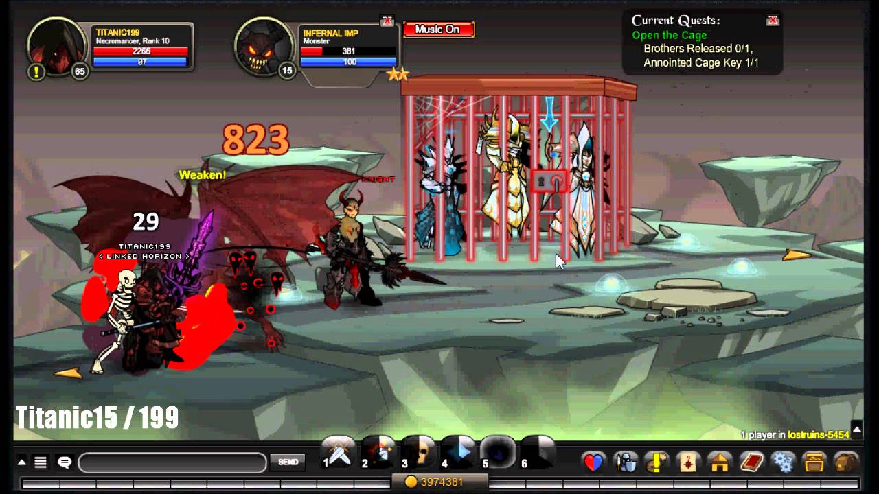 AQ Worlds "Open the Cage" (Quest) - YouTube