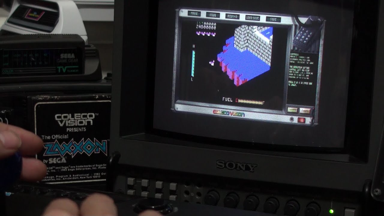 ZAXXON by SEGA COLECO VISION Flashback - YouTube