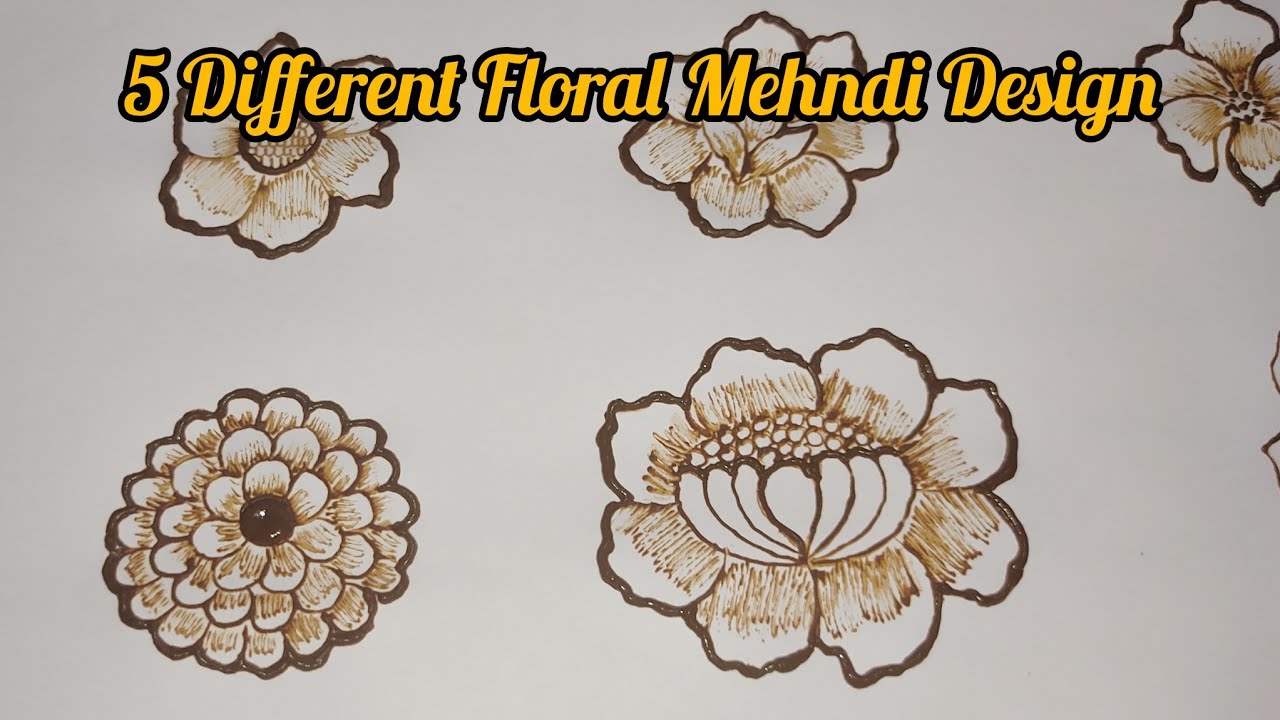 5 Different Types Of Floral Designs | Basic Floral Designs For ...