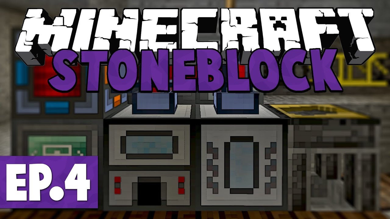 Minecraft StoneBlock - Storage Scanner & Ore Processing! #4 [Modded ...