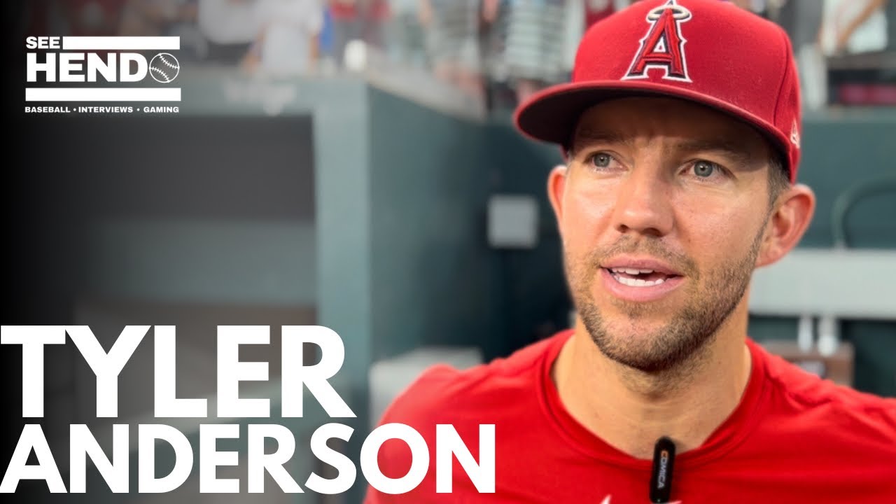 Tyler Anderson gives his pitcher Mt Rushmore, talks angels, MLB the ...