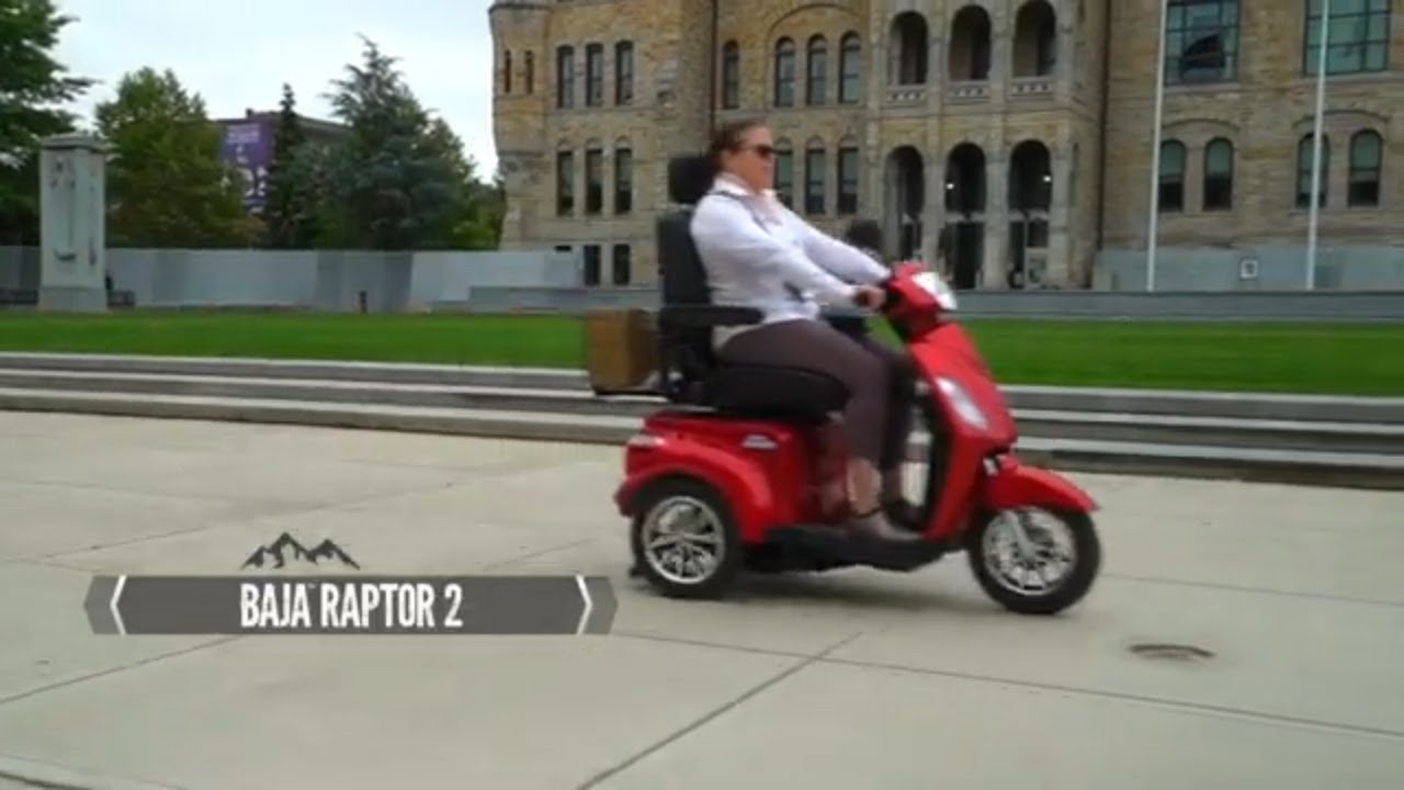 Baja® Mobility | Unboxing | Baja Raptor 2 3-Wheel - YouTube