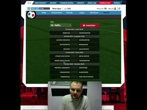 Pratik Kadro Paylaşımı * 19. Hafta PO Sosyal Lig