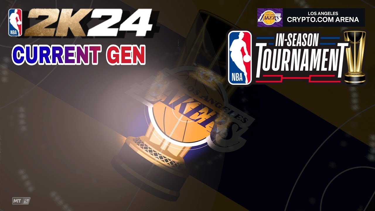 NBA 2K24 CURRENT GEN IN-SEASON TOURNAMENT COURTS - YouTube