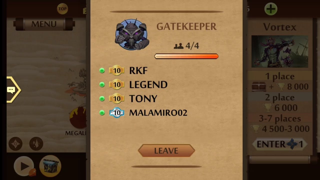 shadow fight 2|| gatekeeper team ready for clan raid, let's go - YouTube