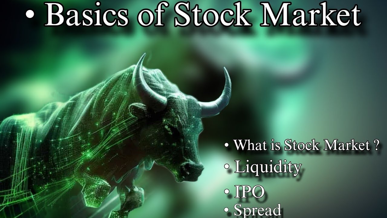 Basics of Stock Market |||| What is stock market |||| Liquidity ...