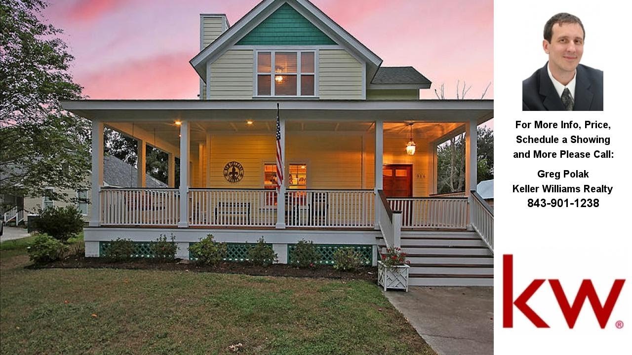 916 Travers Drive, Charleston, SC Presented by Greg Polak. - YouTube