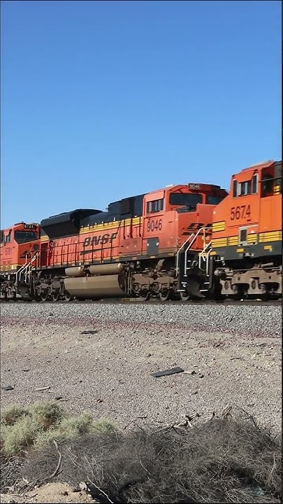 BNSF 4680 East Bound Manifest #bnsf #shorts - YouTube