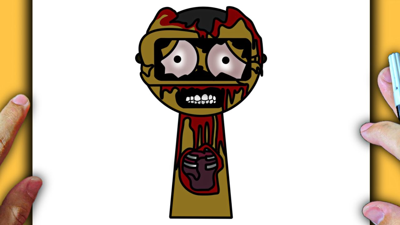 HOW TO DRAW GARNOLD PHASE 4 FROM INCREDIBOX SPRUNK - YouTube