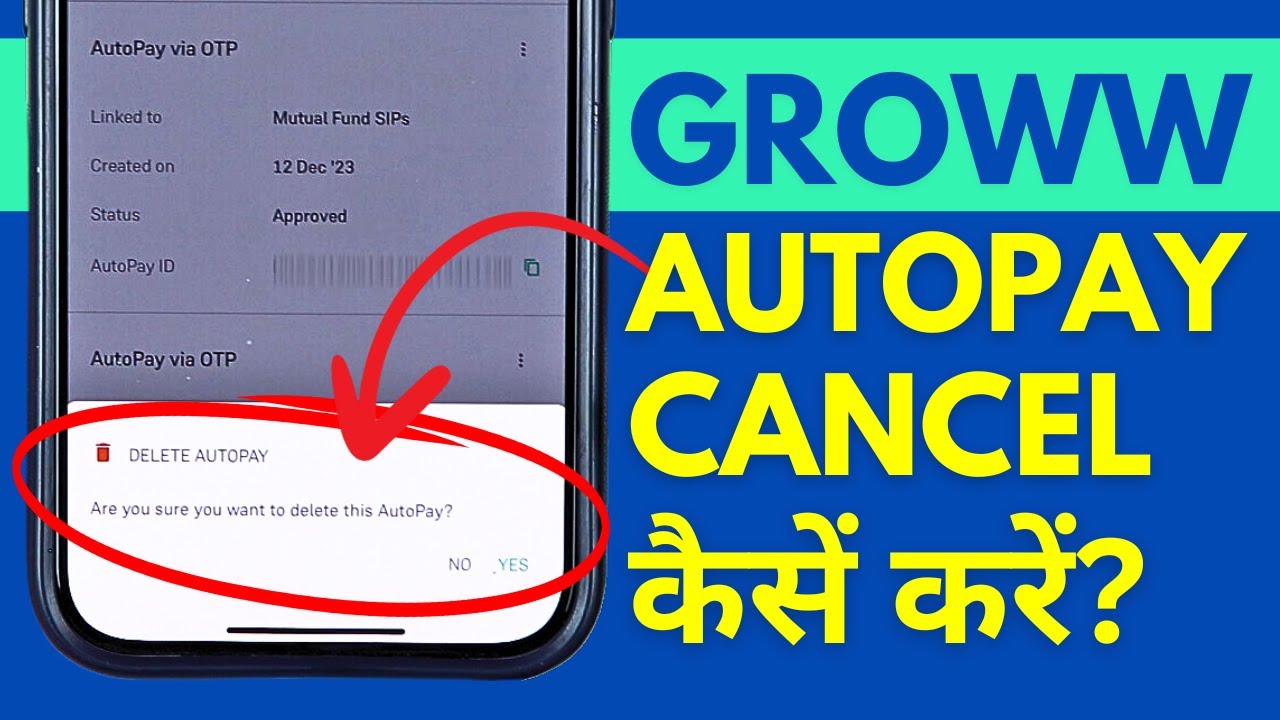 Groww App me Autopay Kaise Band Kare? Groww SIP Autopay Cancel ka ...