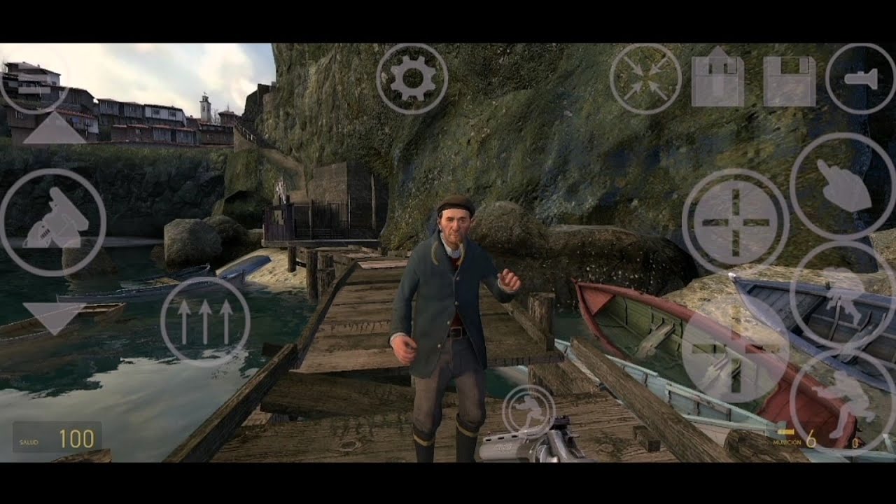 Half Life 2 Android Mod Lost Coast - YouTube