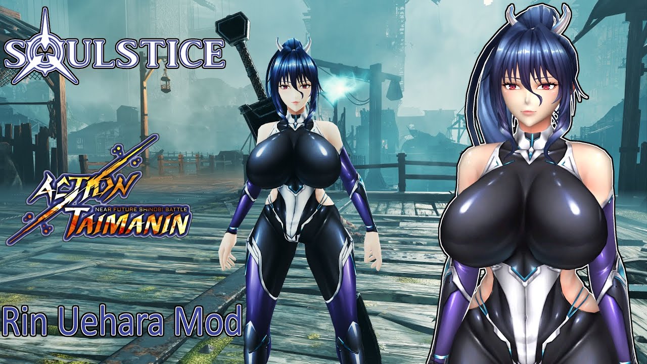 Soulstice Action Taimanin Rin Uehara Mod - YouTube