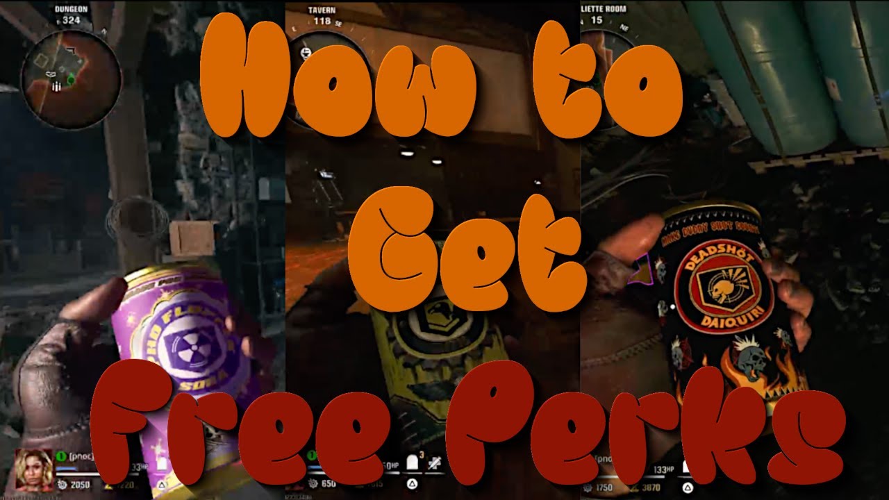 How to Get Free Perks in Black Ops 6 Zombies- Citadelle Des Morts ...