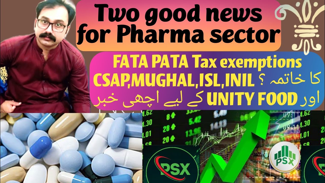 Two good news for Pharma sector Termination of FATA PATA tax exemption ...